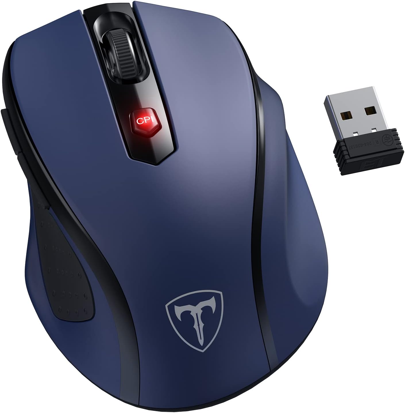 Wireless Mouse, D-09 Computer Mouse USB Cordless Mice for Laptop, Ergo ...