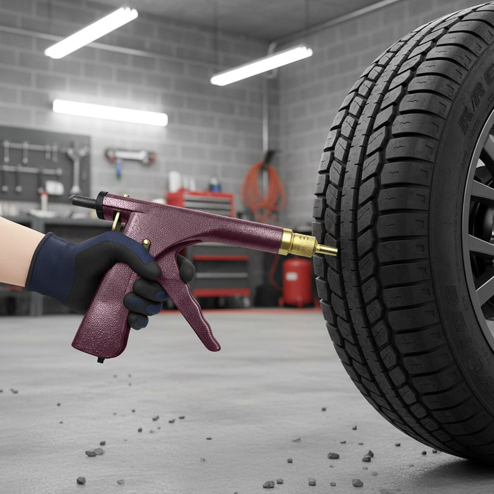 Mpow Mushroom-shaped quick tire repair tool kit, tubeless tire repair ...