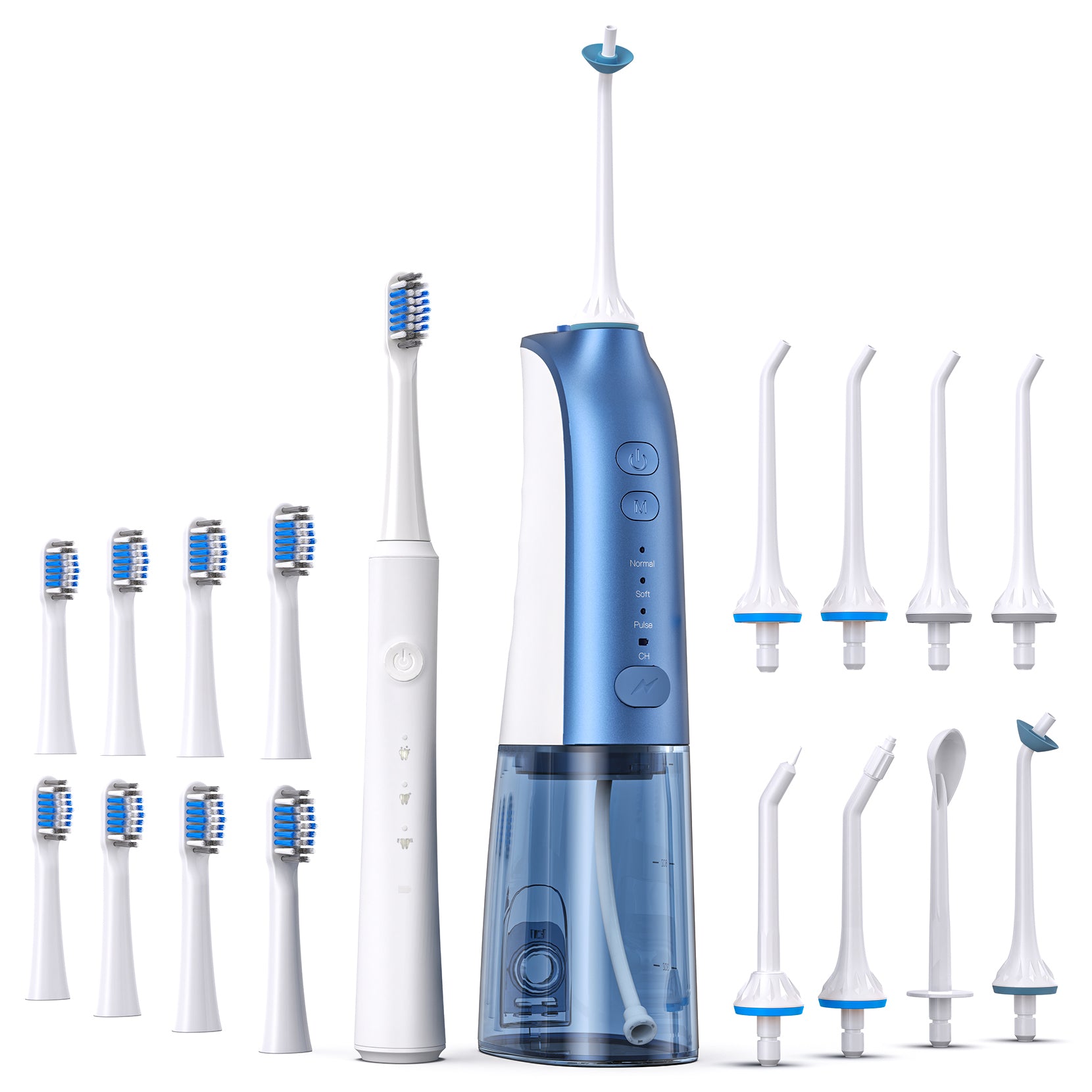 160AD Portable Water Flosser and Electric Toothbrush Combo – MPOW