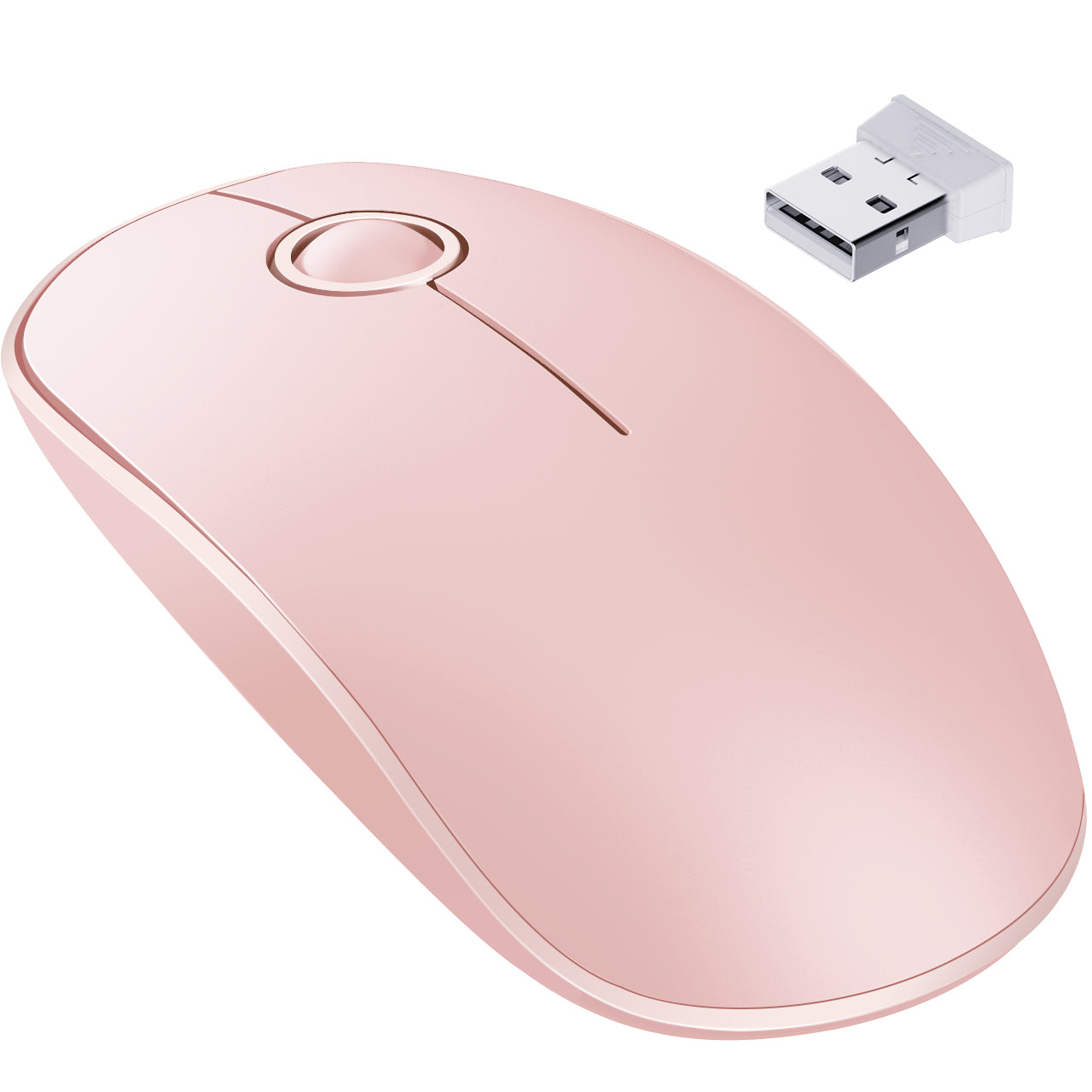 071 2.4G Slim Wireless Mouse Pink – MPOW