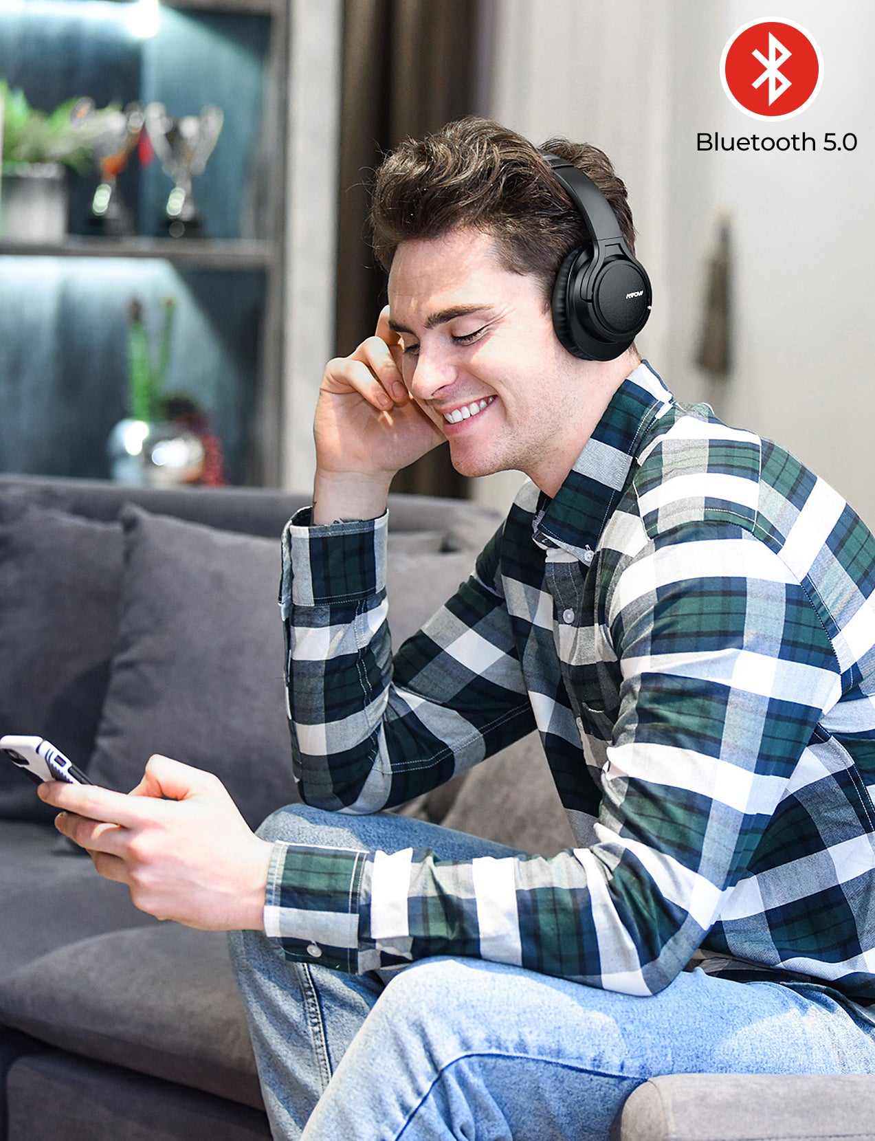 Mpow H7 Bluetooth Headphones Over Ear – MPOW